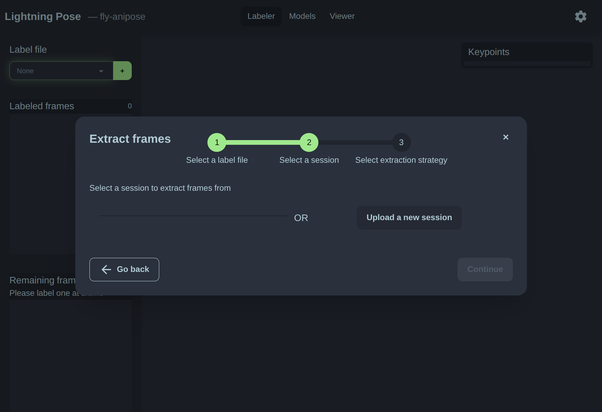 Create your first project — lightning-pose documentation